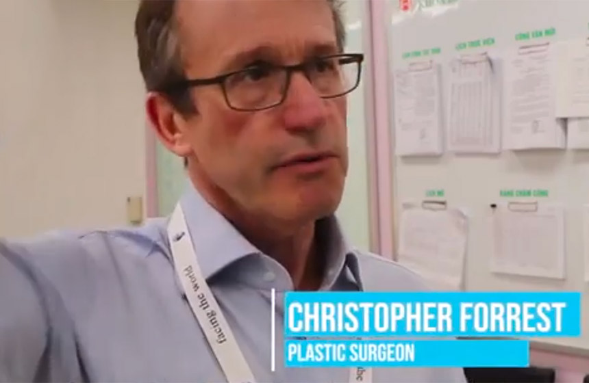 Viet Nam News: Dr. Chris Forrest in Vietnam with Facing the World ...